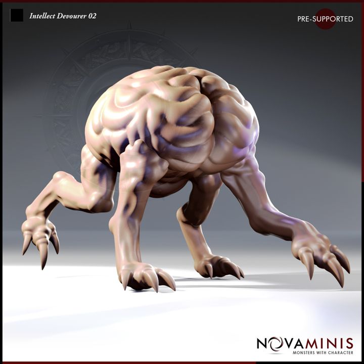 3D Printable Intellect Devourer 02 by NovaMinis